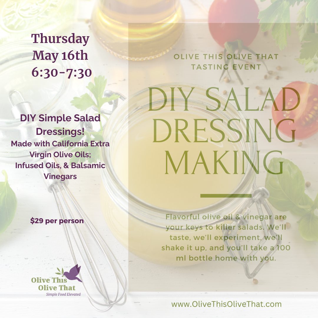 DIY Salad Dressing Making Workshop – Olive This Olive That
