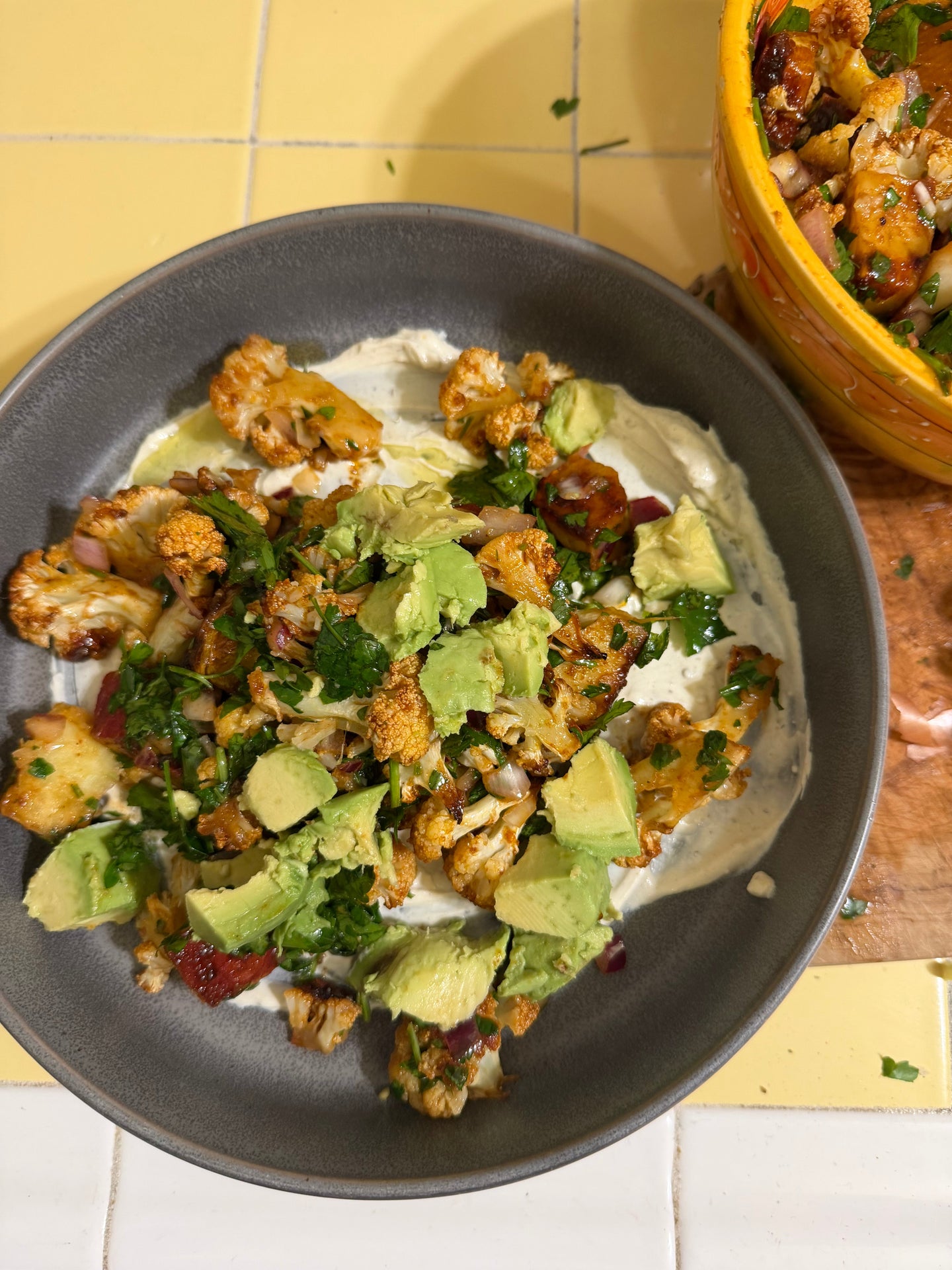 Roasted Veggie & Labneh Plate – Olive This Olive That