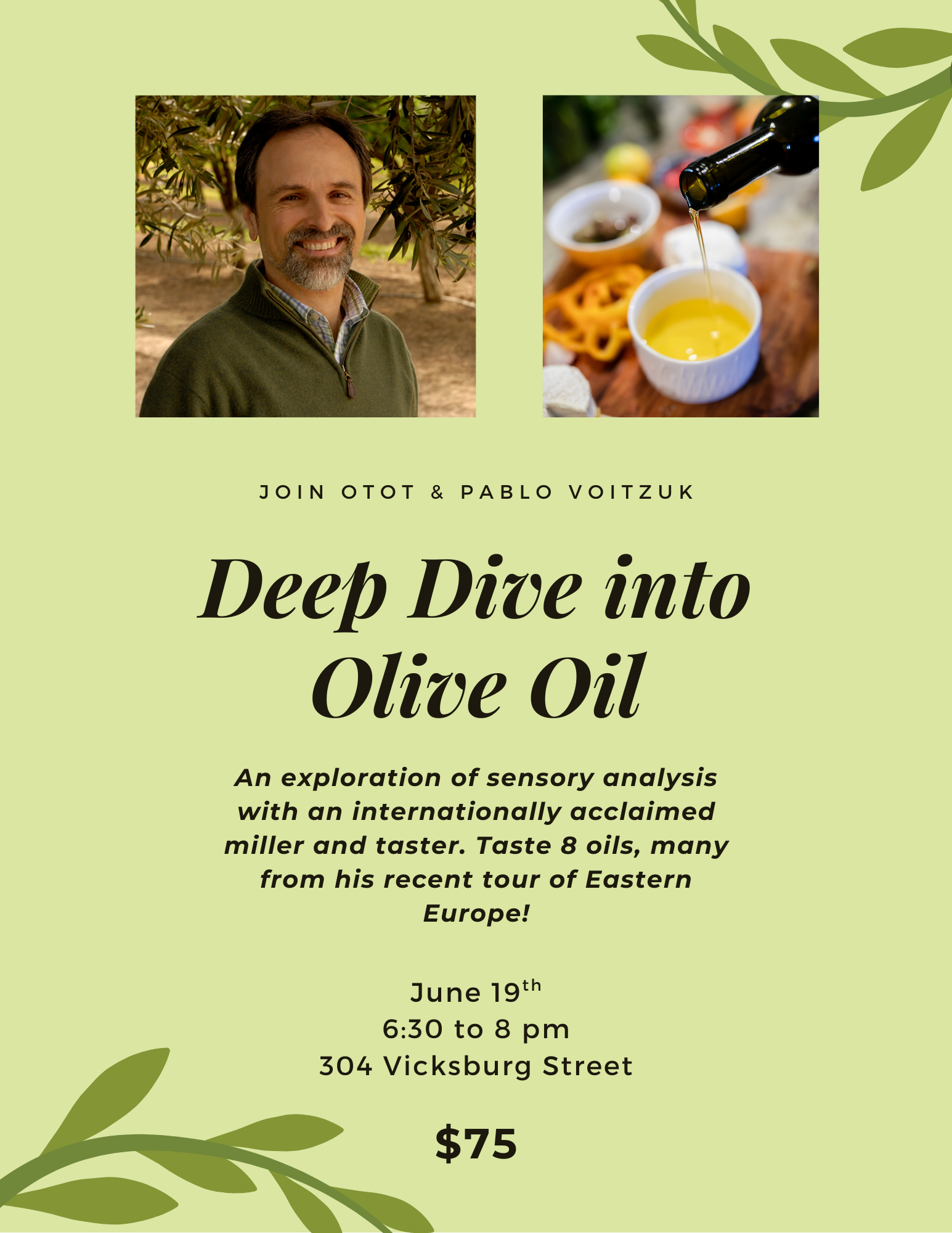 Deep Dive into Olive Oil with Pablo Voitzuk – Olive This Olive That
